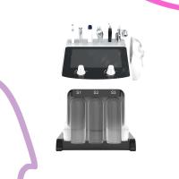 China Oxygen Hydrafacial Beauty Machine Exfoliating Blackheads Ultrasonic Skin Scrubber for sale