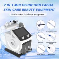 China Oxygen Hydrafacial Beauty Machine Exfoliating Blackheads Ultrasonic Skin Scrubber for sale
