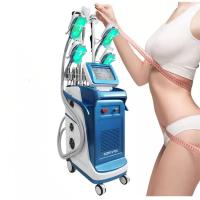 China RF Cavitation Vacuum Cryolipolysis Slimming Machine Fat Removal With Lipo Laser Pads for sale