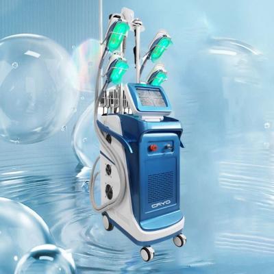 China RF Cavitation Vacuum Cryolipolysis Slimming Machine Fat Removal With Lipo Laser Pads for sale