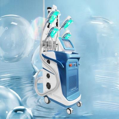 China 5 Head Auto Cryolipolysis Slimming Machine Vacuum 40K RF Cavitation Machine for sale
