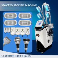 China Professional Cavitation Rf Vacuum Slimming Chin And Arm Fat Freeze Cryolipolysis Machine for sale