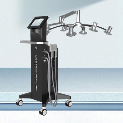 China 532nm Green Laser 3 In 1 6D Cold Laser Slimming Machine With EMS Cryo Pads for sale