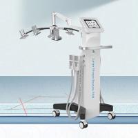 China 532nm Green Laser 3 In 1 6D Cold Laser Slimming Machine With EMS Cryo Pads for sale