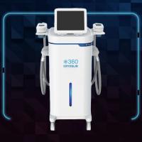 China Vertical 360 Cryolipolysis Body Slimming Machine Vacuum 4 Working Handles for sale