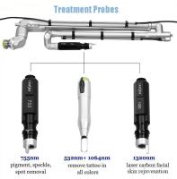 China 755nm Eyebrow L Pico Laser Tattoo Removal Machine Portable Carbon Peeling for sale