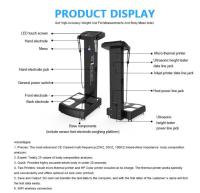 China GS6.5C Digital Skin Body Composition Analysis Machine BMI Black Color for sale