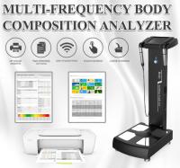 China Digital Body Fat Inbody Skin Analyzer Machine Intelligent Multi Frequency With Printer for sale