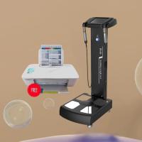 China Digital Body Fat Inbody Skin Analyzer Machine Intelligent Multi Frequency With Printer for sale