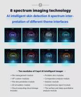 China High Pixel 3D Facial Skin Analysis Machine Skin Scope Diagnosis AI Intelligent for sale