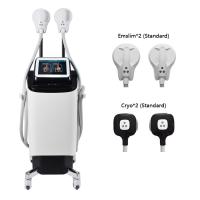 China 4 Handles Painless Muscle Stimulator Machine EMS Electromagnetic Massage Machine for sale