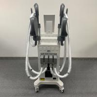 China Vertical Hiemt EMS Electric Muscle Builder Machine Electromagnetic 4 Handles for sale