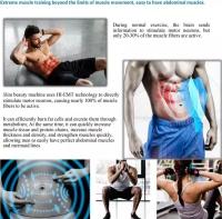 China Wind Cooling EMS Muscle Stimulator Machine Pulse Electronic Vibration Machine for sale