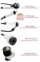 China Vacuum RF Cavitation Body Sculpting Machine Multifunctional Multipolar for sale