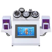 China RF Ultrasonic 80K Cavitation Slimming Machine Fat Exploding With Lipo Laser Pads for sale