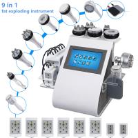 China Body 40K RF Lipo Laser Cavitation Machine Ultrasonic  9 In 1 Vacuum for sale
