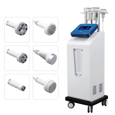 China Cavitation RF 6 In 1 Body Slimming Machine Vertical 80k Face Lifting Body Slimming for sale