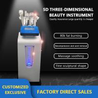 China Cavitation RF 6 In 1 Body Slimming Machine Vertical 80k Face Lifting Body Slimming for sale