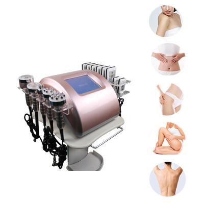 China Rf 6 In 1 40k Liposuction Cavitation Beauty Machine Vacuum Ultrasonic Body Slimming for sale