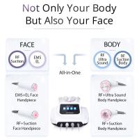 China Portable 30k UltrasonicCavitation Beauty Machine 4 In 1 Rf Vaccum Skin Tightening for sale