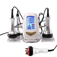 China Mini Fat Blasting Cavitation Beauty Machine 3 In 1 40K Multipolar RF Machine for sale