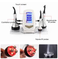 China Mini Fat Blasting Cavitation Beauty Machine 3 In 1 40K Multipolar RF Machine for sale