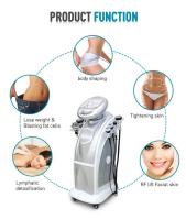 China Vertical 7 In 1 Ultrasonic Cavitation Beauty Machine 80k RF Vaccum For Slimming for sale