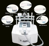 China Portable 5 In 1 RF  Body Slimming Machine Vacuum Roller Cellulite Removal for sale