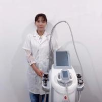 China 180° Rotating 40Khz Cavitation RF Vacuum Slimming Machine Negative Pressure for sale