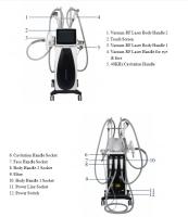 China 40K RF Vacuum Roller  Slimming Machine Multifunction With 4 Handles for sale