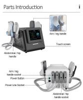 China Portable 7 Tesla EMS Body Slimming Machine HIEMTSURE Vacuum Butt Lift Machine for sale