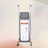 China DPL Ladies Body Face Hair Removal Machine Skin Rejuvenation Double Handles for sale