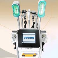 China 5 Cryo Handles RF Skin Tightening Machine Cryotherapy 360 Degree Fat Freezing Cavitation for sale