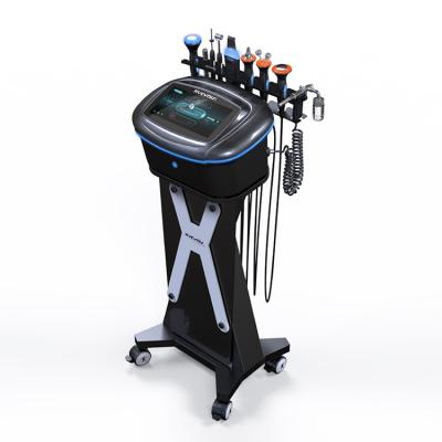 China 9 In 1 Facial Oxygen Injector Ultrasonic Exfoliating Skin Management Device for sale