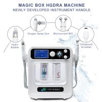 China 4 In 1 Hydra Dermabrasion Tiny Bubble Cleaning Machine H2O2 Face Peeling for sale