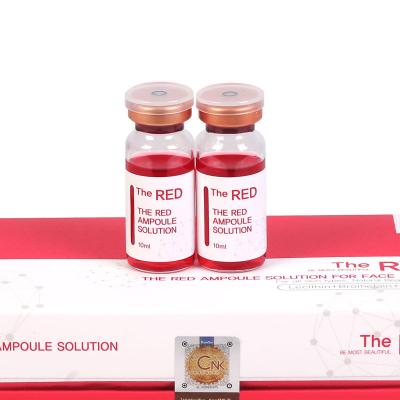 China Slimming Fat Dissolving Injection Red Ampoule Solution for sale