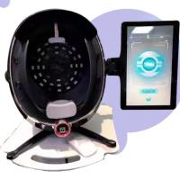 China Portable Digital Mirror Ai Intelligent Facial Skin Scanner Skin Moisture Oil Tester for sale
