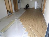 China Thickness 4.0mm Faux Stone SPC Fireproof Vinyl Flooring for sale