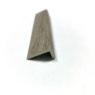 China PVC Molding Laminate 24*4mm Flooring End Caps for sale