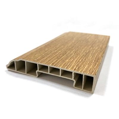 China Waterproof 60*12mm Vinyl SPC Skirting for sale