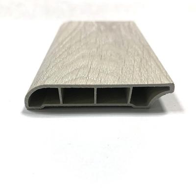 China Flooring Accessories LVT 90*15mm SPC Skirting for sale