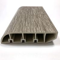 China SPC Grey Laminate Skirting Boards for sale