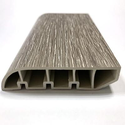 China SPC Grey Laminate Skirting Boards for sale