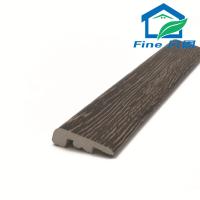 China 35*12mm WPC Laminate Flooring End Cap Molding for sale