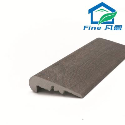 China 72*25mm Luxury Lifeproof Vinyl Flooring Stair Nose Moulding for sale