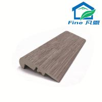 China 2400*72*25mm WPC Vinyl Plank LVT Stair Nosing for sale
