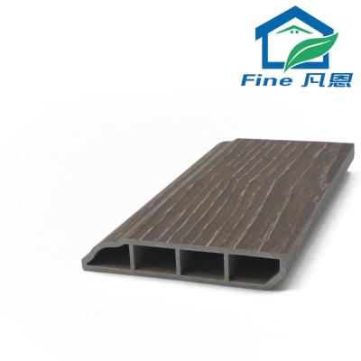 China Laminate Flooring SPC Skirting Boards Anti Mildew 12mm Thickness for sale