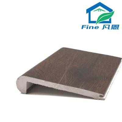 China 2400mm WPC Flush Stair Nose For Laminate Flooring for sale