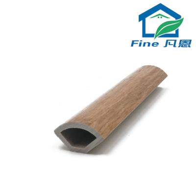 China Flooring Install SPC Quarter Round Molding 28mm for sale