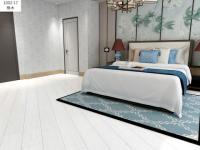 China Lock Herringbone MGO Board Flooring Waterproof Grey Color for sale